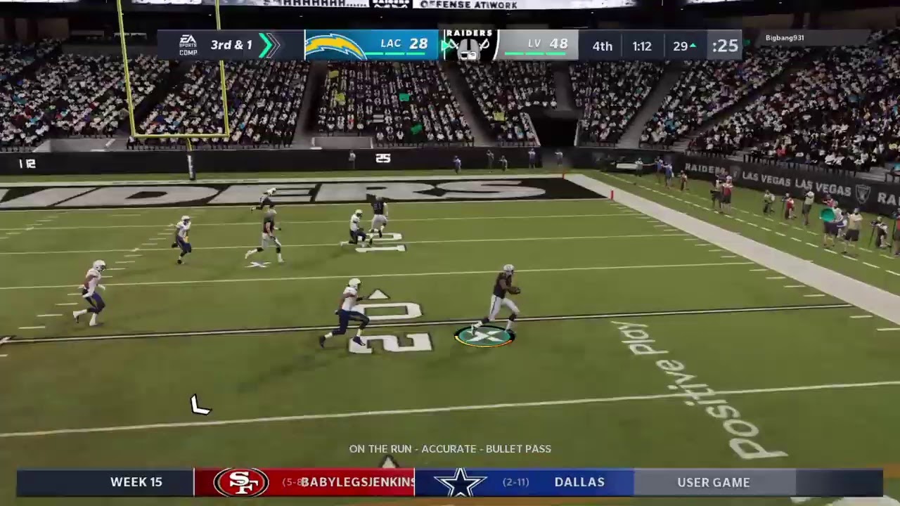 GCFL Wk 15 LAC v LV - YouTube