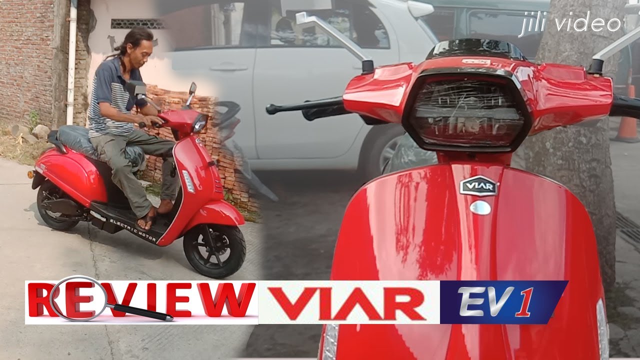 REVIEW MOTOR LISTRIK VIAR EV1 - YouTube