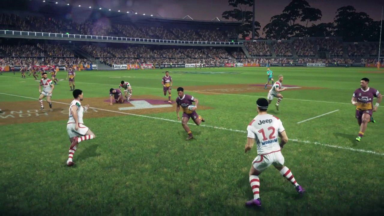RLL3 - Brisbane Broncos Career (round 7) - YouTube