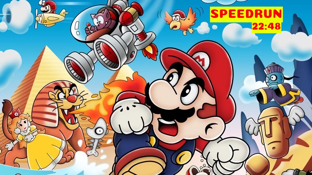 Super Mario Land Casual SpeedRun (My Very First SpeedRun) - 22:48 - YouTube