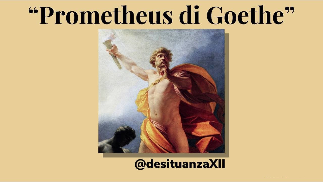 Prometheus - Goethe - Introduzione e recitazione - YouTube