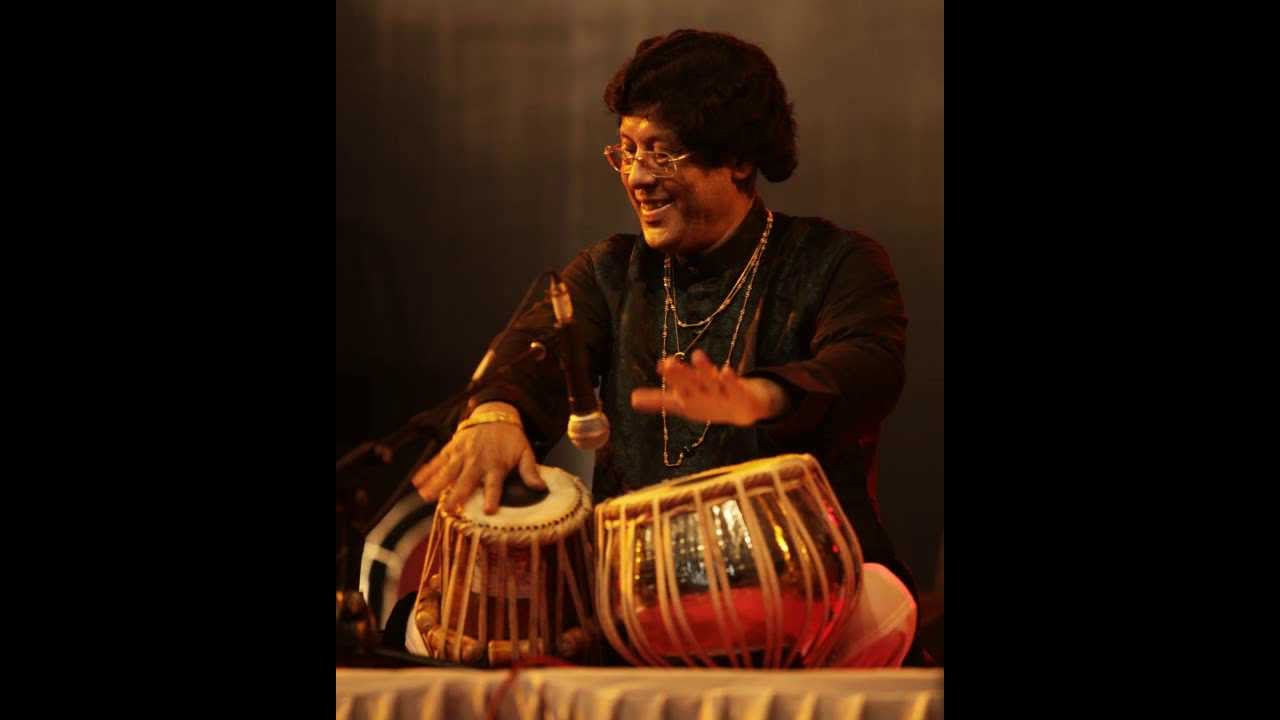 Pt. Anindo Chatterjee - Tabla Solo in Jhaptal & Teental 1994 - YouTube