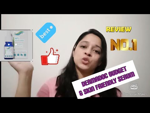 Dermadoc face serum honest review||budget and skin friendly||live ...