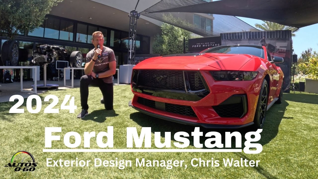 2024 Ford Mustang walk around with Exterior Design Manager, Chris ...