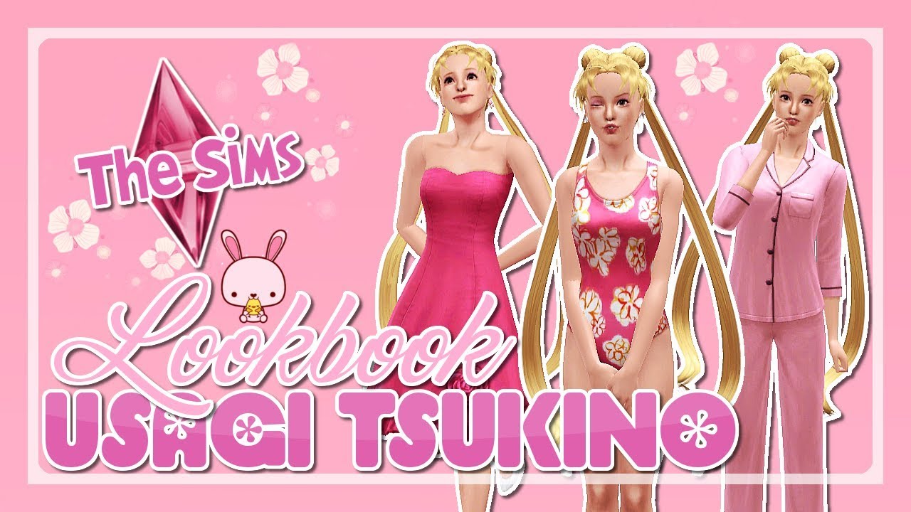 [Sailor Sims 3] Usagi Tsukino | CAS - Crea un Sim 🌙 - YouTube