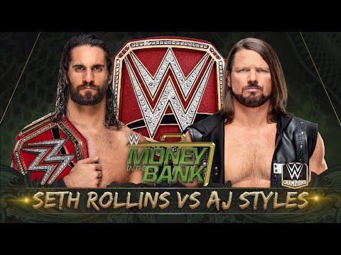 PROMO SETH ROLLINS VS AJ STYLES MITB