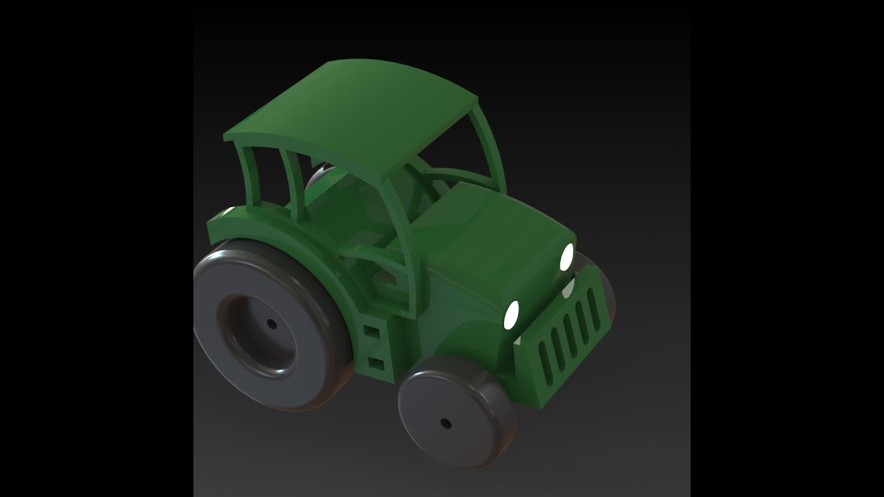 Solidworks practica 1(TRACTOR PARTE 3) - YouTube