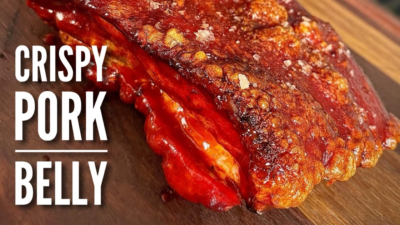 The most insane crispy pork belly that melts in the mouth - YouTube