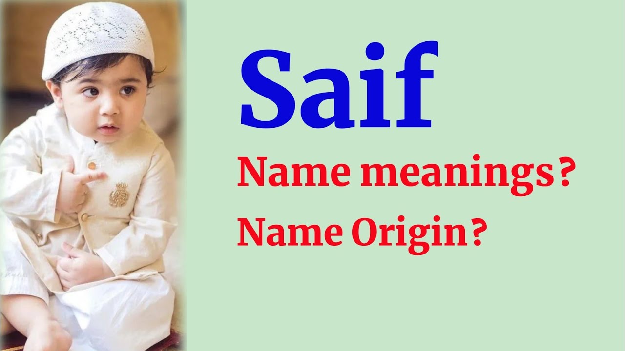 Saif name meanings | What is the meanings of Saif? | Arabic names for ...