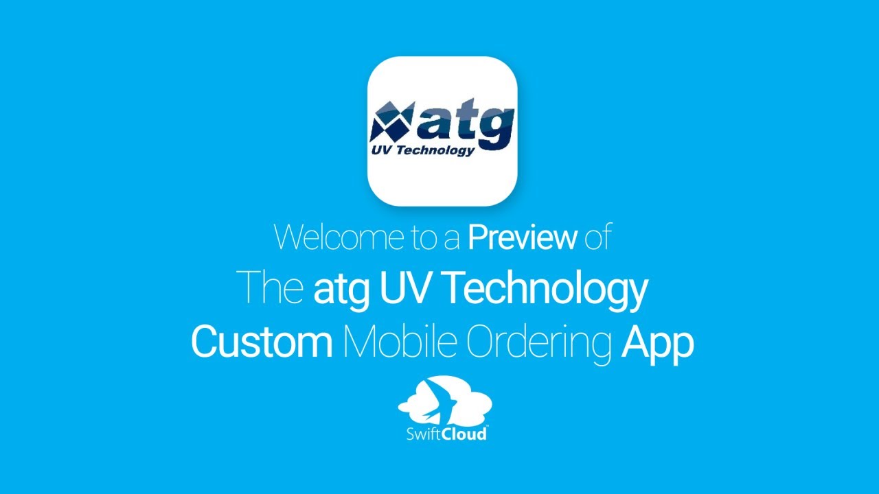 atg UV Technology - Mobile App Preview - ATG122W - YouTube