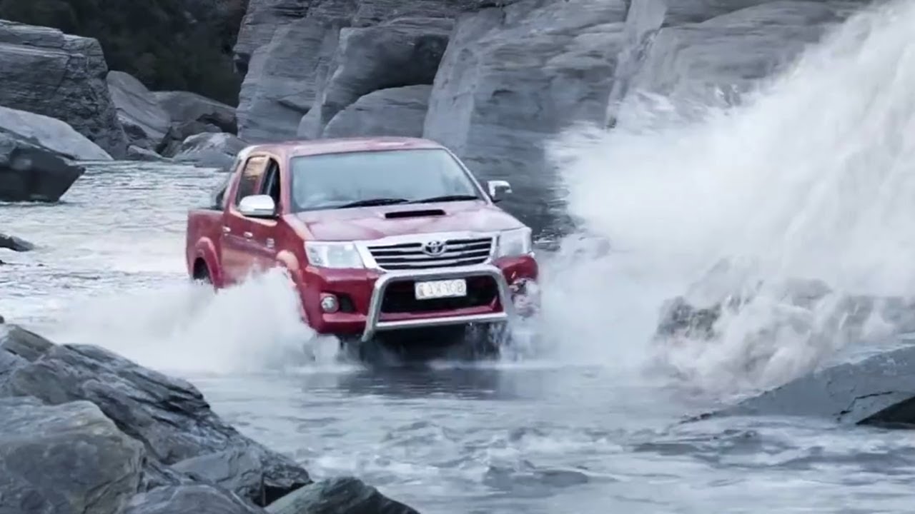 Toyota Hilux Commercial Reworked | The car overcomes all terrain - YouTube