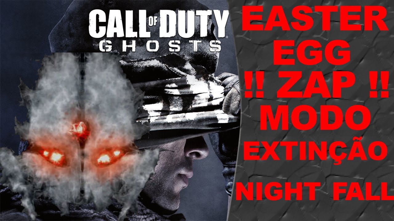 COD GHOST - EASTER EGG MODO EXTINÇÃO NIGHT FALL PT-BR - YouTube