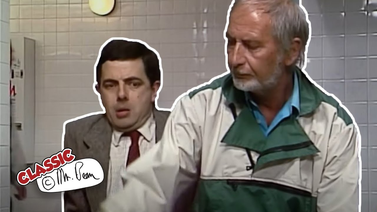 Trapped in the Toilet Stall🧻 | Mr Bean Funny Clips | Classic Mr Bean ...