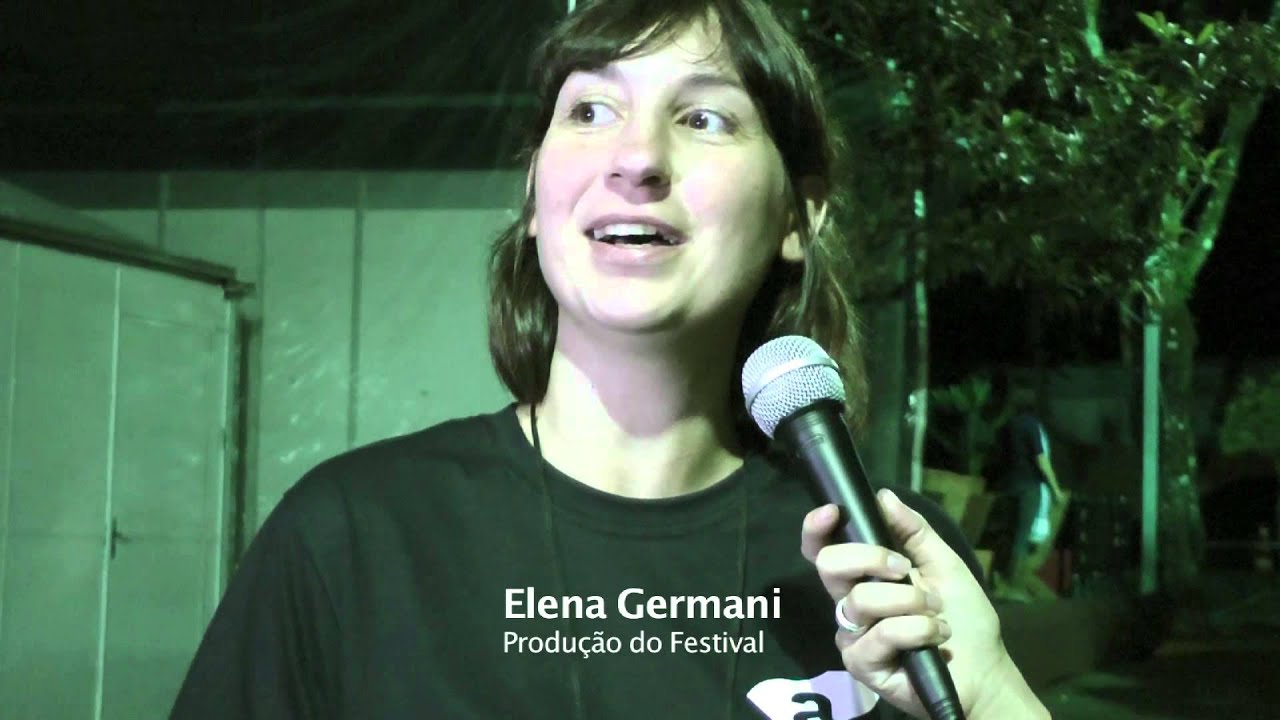 Entrevista com Elena Germani - Produtora do Festival - YouTube