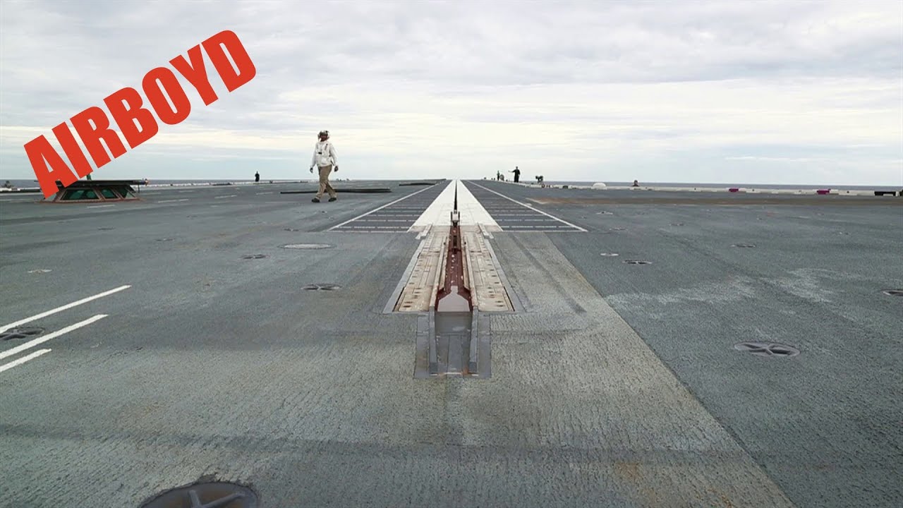 EMALS No Load Testing • USS Gerald R. Ford (CVN-78) - YouTube