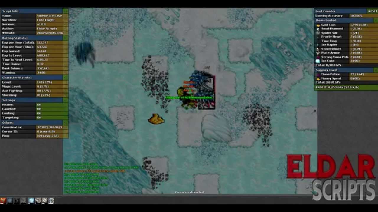 [WindBot][EK] Nibelor Ice Cave [Eldar] - YouTube