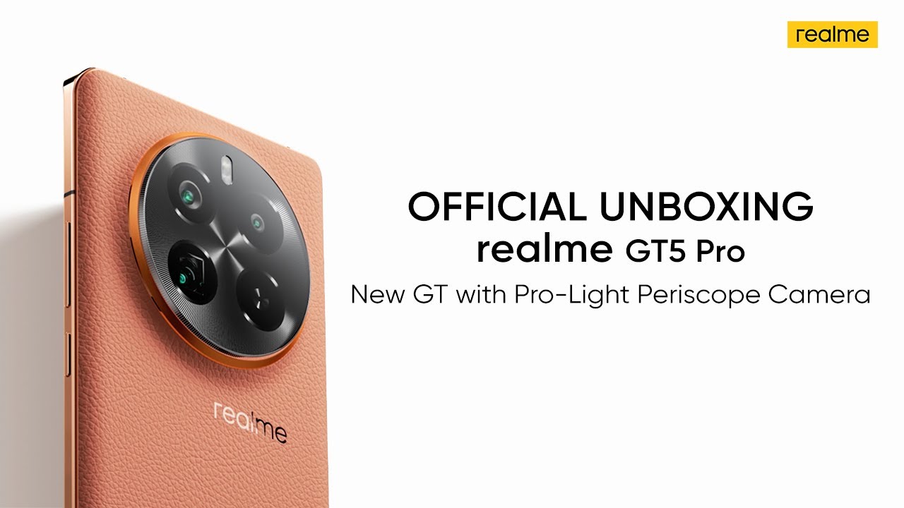 realme GT5Pro | New GT with Pro-Light Periscope Camera - YouTube
