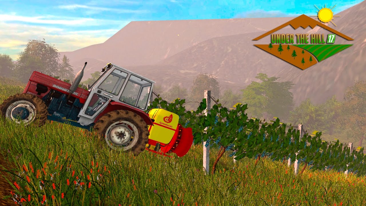 Spraying vineyard in UTH 17 map [ South-east Slovenia - dolenjska ...