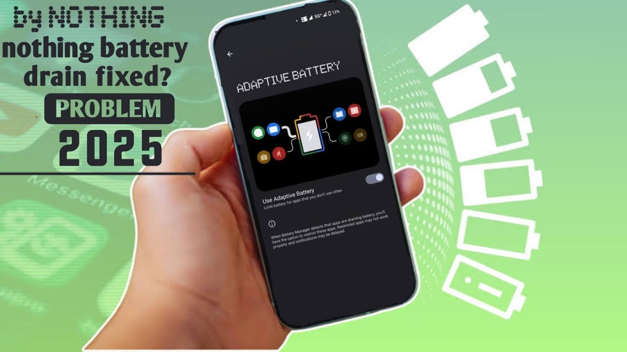 How to Improve Battery Life On Nothing Phone - Fix Battery Drain Issue | Nothing OS 3.0 - YouTube