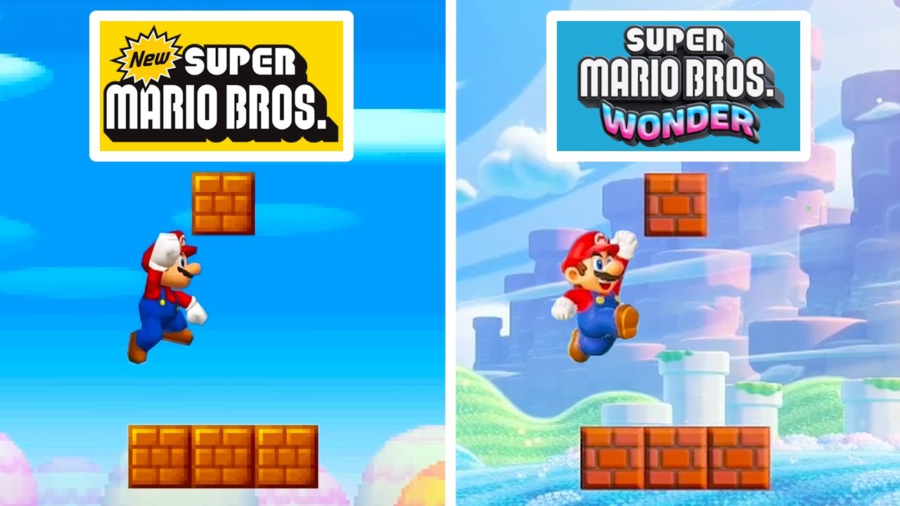 NSMBDS 1-1 Remade in Super Mario Bros. Wonder (First Custom Level ...