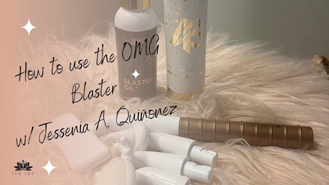 Full Facial Fasciablasting Tutorial with the OMG Blaster - YouTube