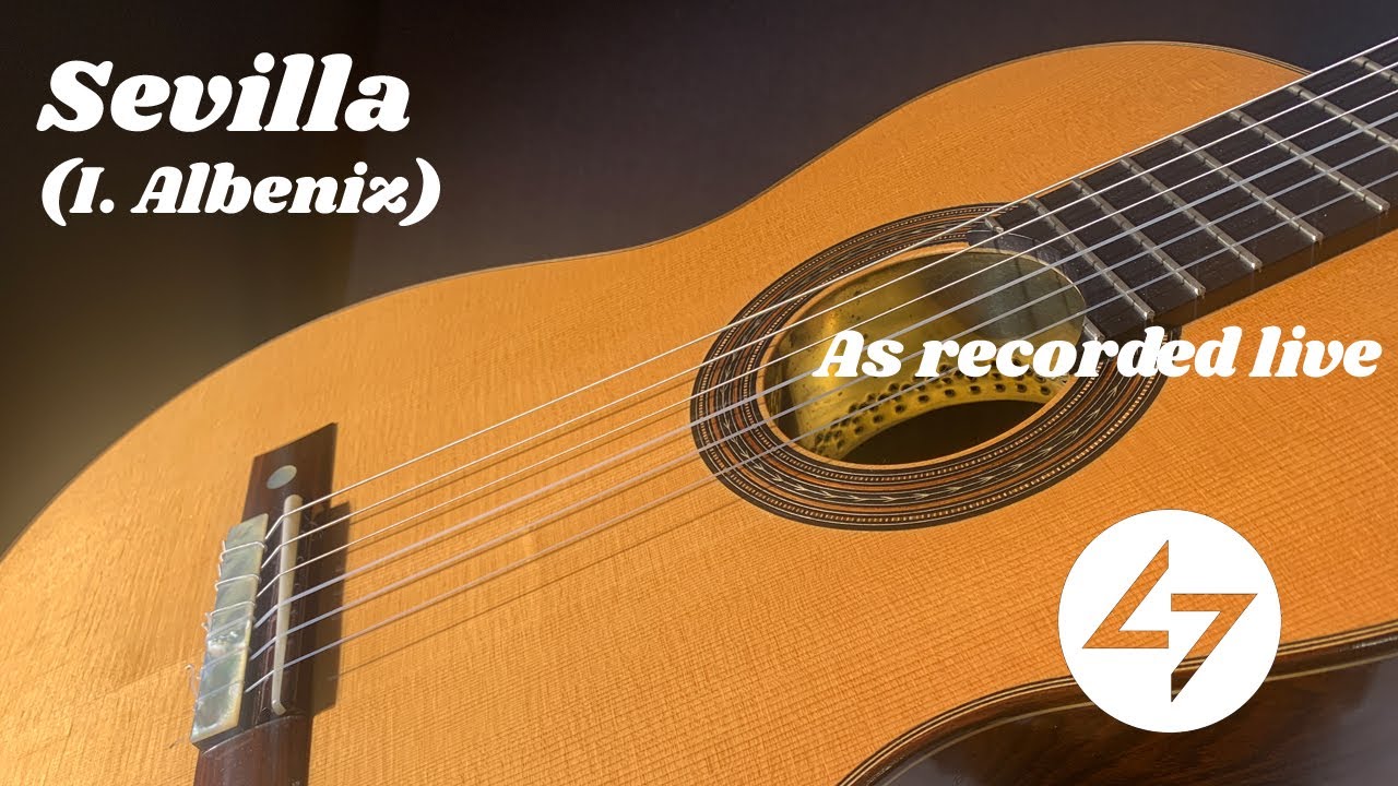 Sevilla (I. Albeniz)- live from concert - YouTube