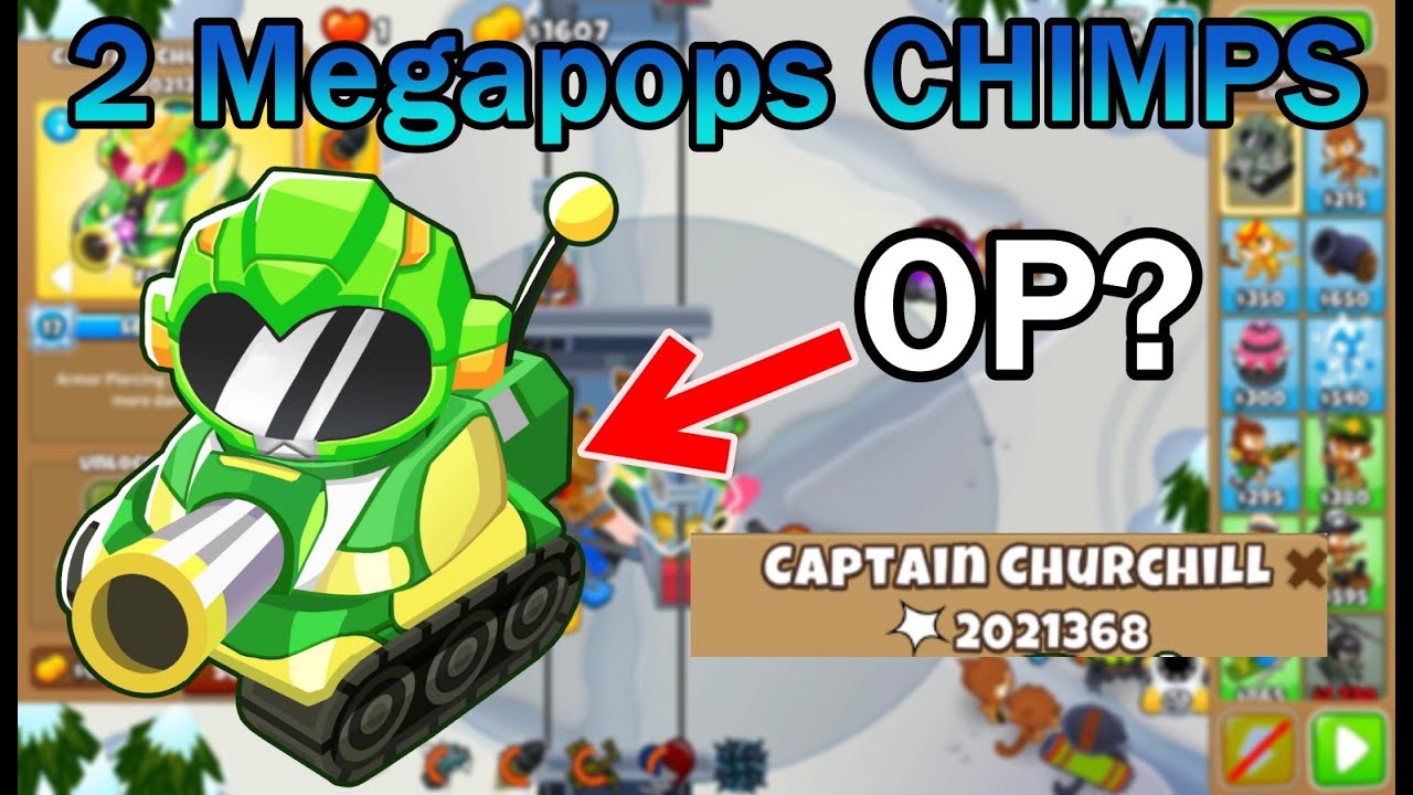 2 Million Pops with Churchill on Alpine Run CHIMPS (Bloons TD6) - YouTube