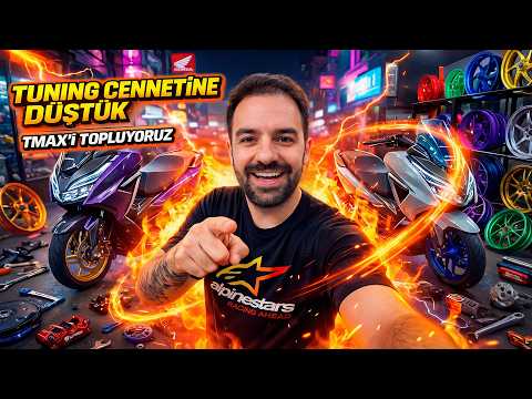 Tayland Tuning Cenneti - Tmax Parçalarını Aldık Başlıyoruz