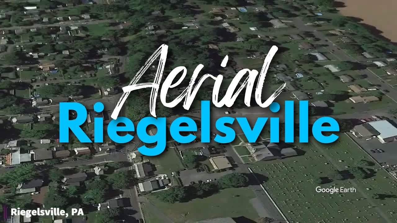 Riegelsville, PA | Aerial Tour of This Charming Delaware River Town ...