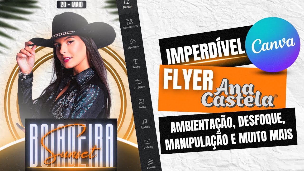 Canva na Prática: Como Criar Flyers Incríveis para Eventos com a Ana ...