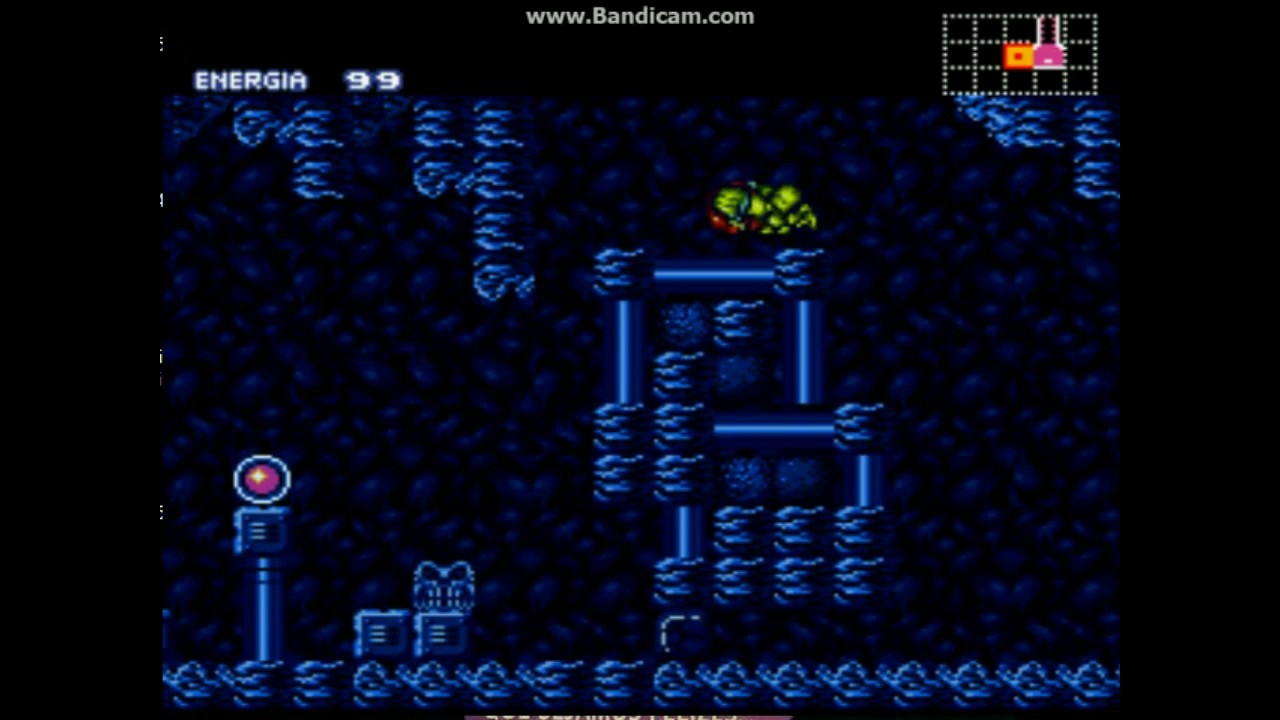 Super Metroid #01 Primeiros dois chefes 'Spore Spawn'&Kraid' Traje ...