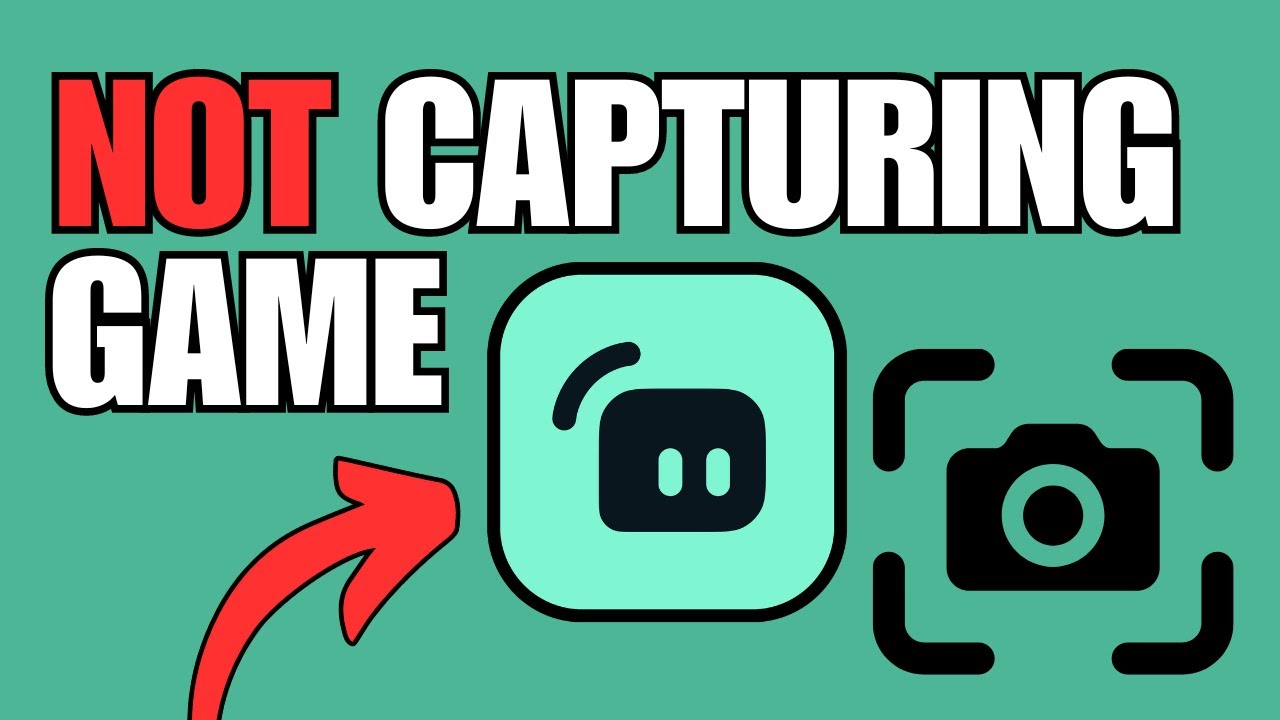 How To Fix Streamlabs Not Capturing Game Screen - YouTube