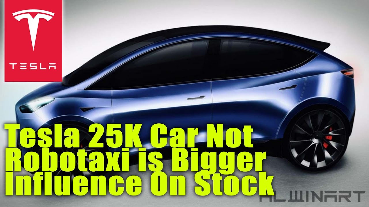 Tesla 25K Car Not Robotaxi is Bigger Influence On Stock - YouTube