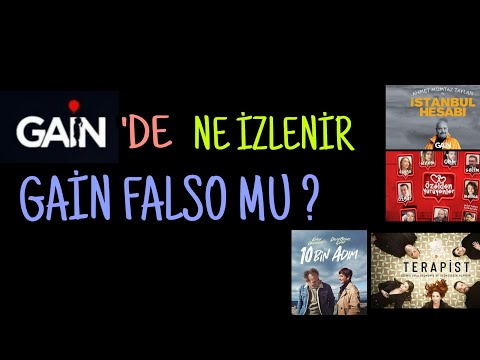 GAİN NEDİR?(Neler izlenir,Exxen'den iyi mi?)