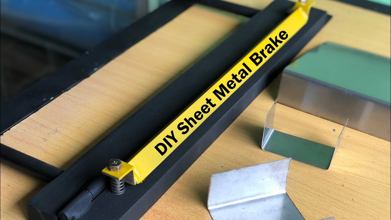 DIY Sheet Metal Brake || Sheet Metal Bender - YouTube