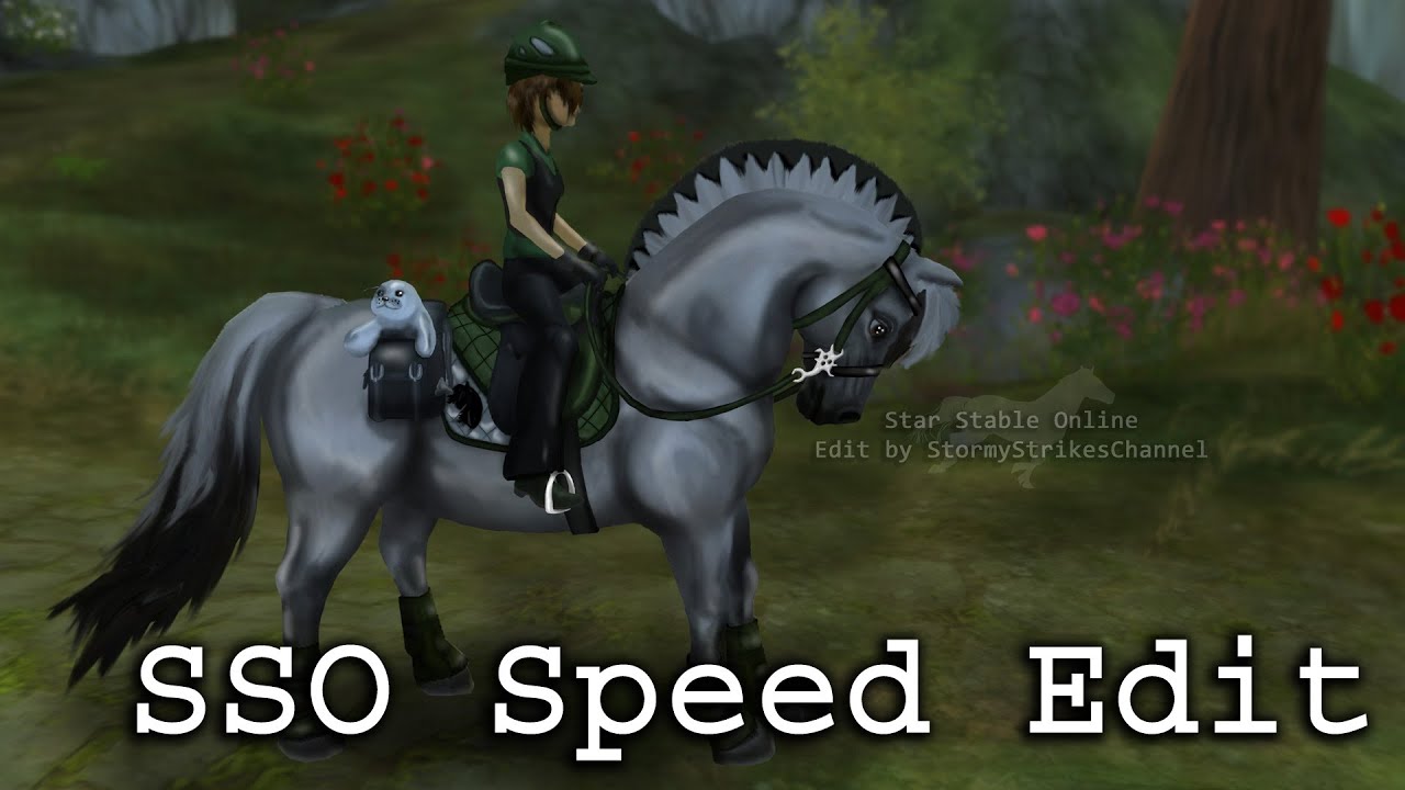 Star Stable Speed Edit ~ Fjord with Green Tack - YouTube