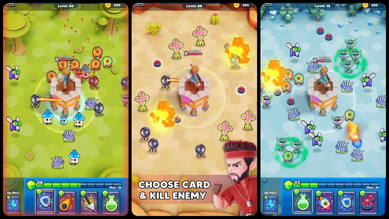 Tower Defense Hero Gameplay Android Mobile - YouTube