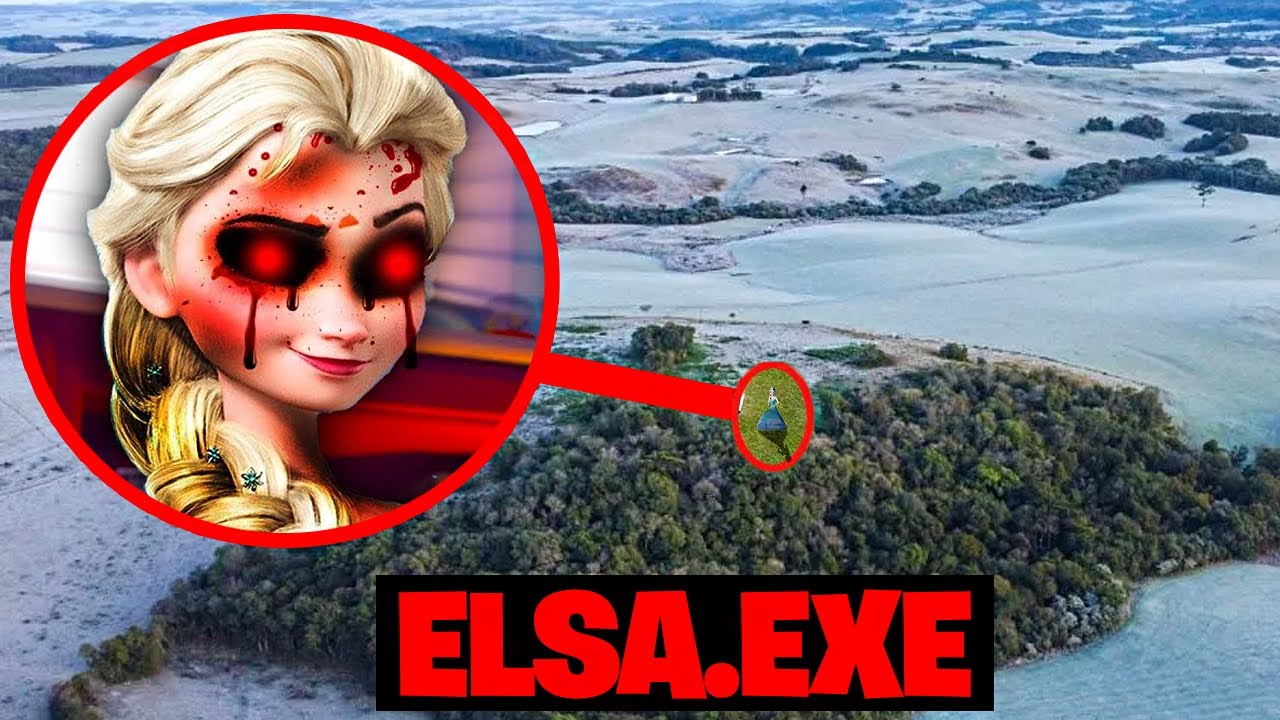 ACHEI A ELSA.EXE COM A CAMERA DO DRONE NA VIDA REAL *ela existe* - YouTube