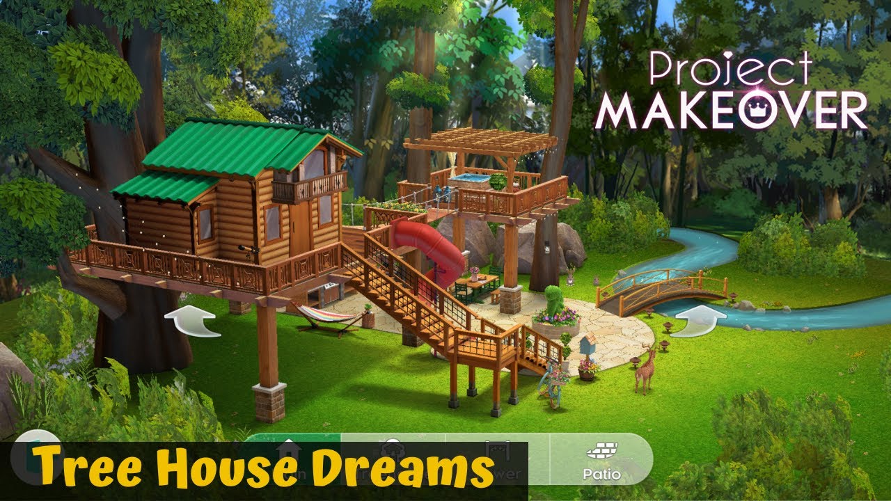 Project Makeover - Tree House Dreams - Timed Challenge - Gameplay - YouTube