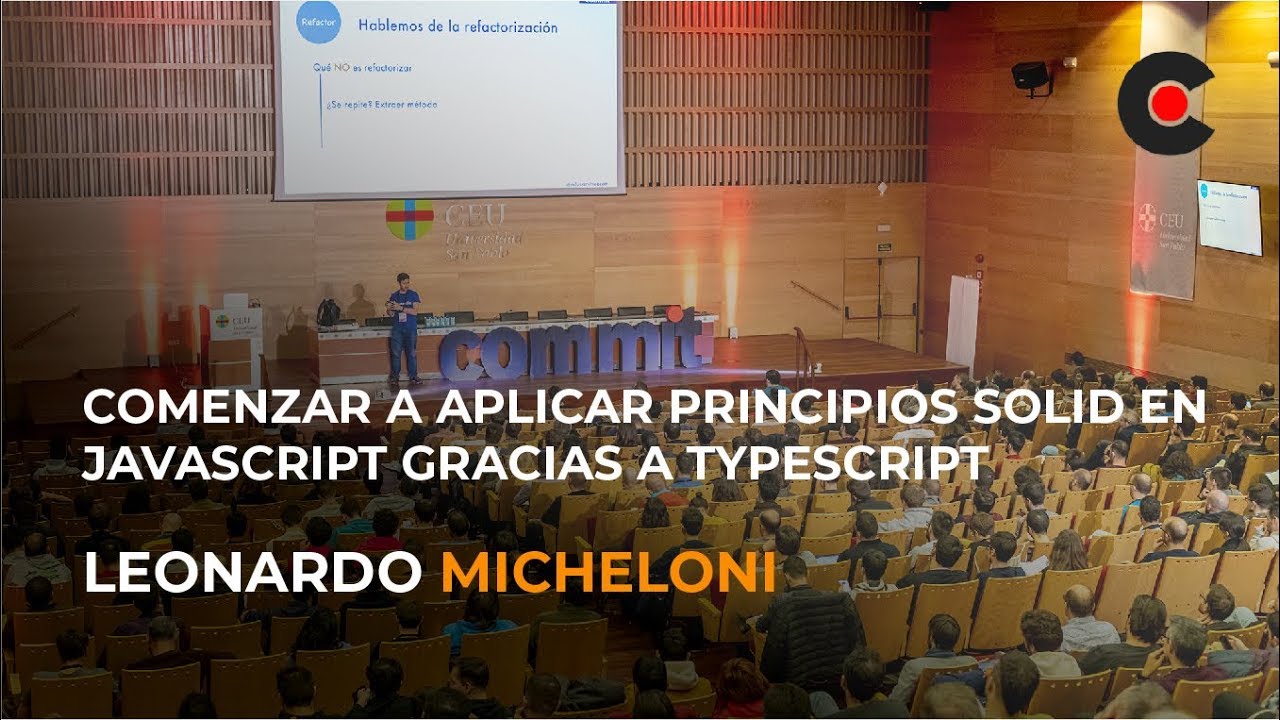 Comenzar a aplicar principios SOLID en Javascript gracias a Typescript - Leonardo Micheloni ...