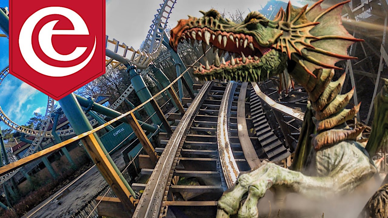 Joris en de Draak 4K Efteling POV | GCI Titan Track | NEW for 2023 ...