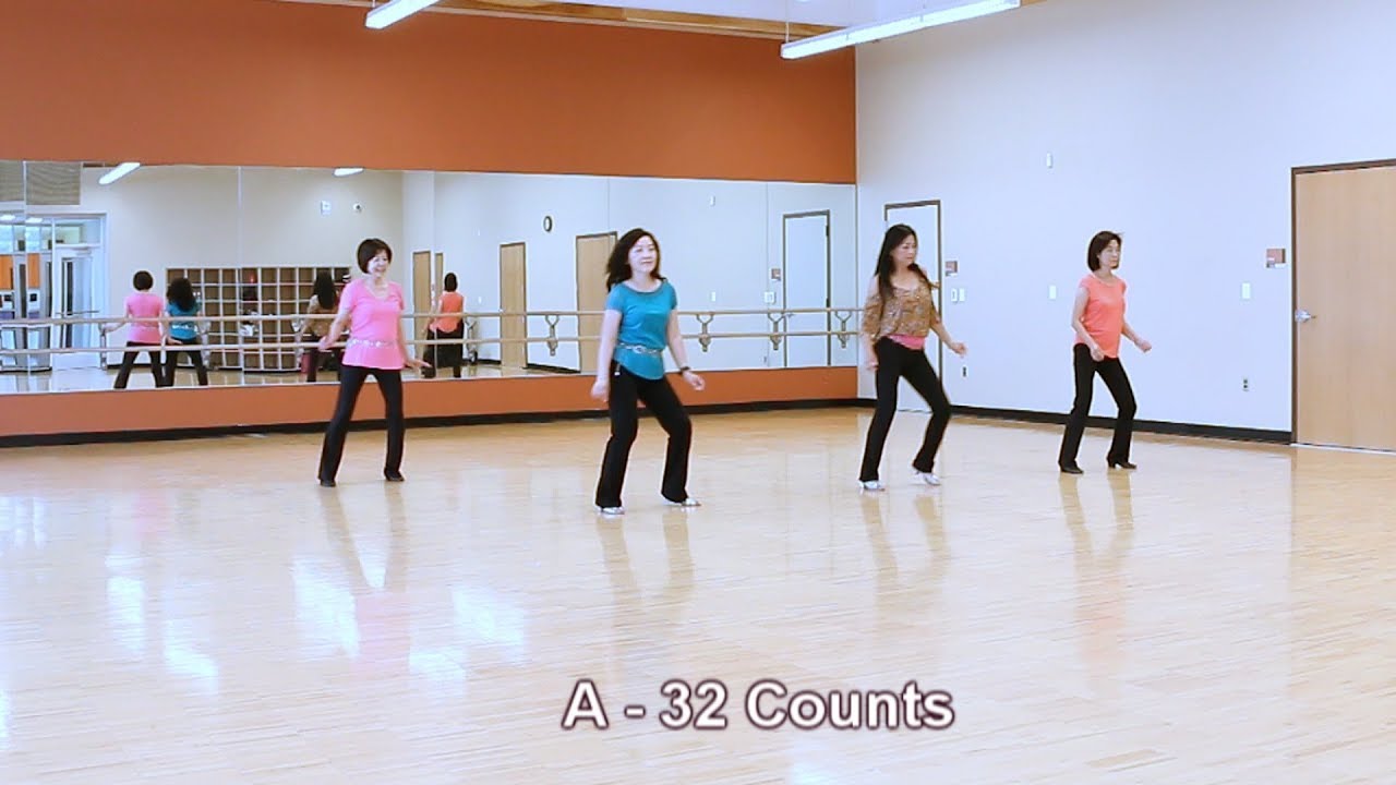 Hey Pretty Woman - Line Dance (Dance & Teach) - YouTube