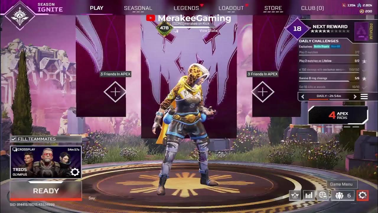 S19 Apex Legends! vibing - YouTube