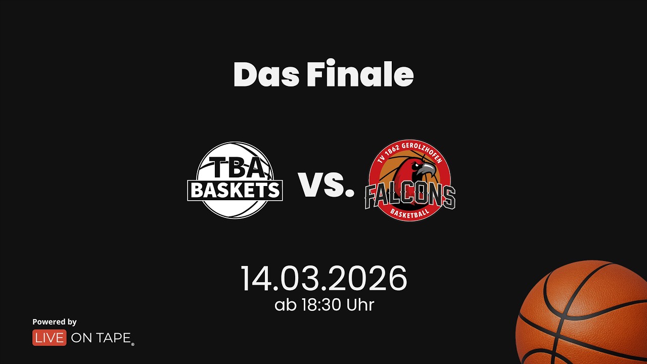 Livestream TBA Baskets vs. TV Gerolzhofen Falcons - YouTube