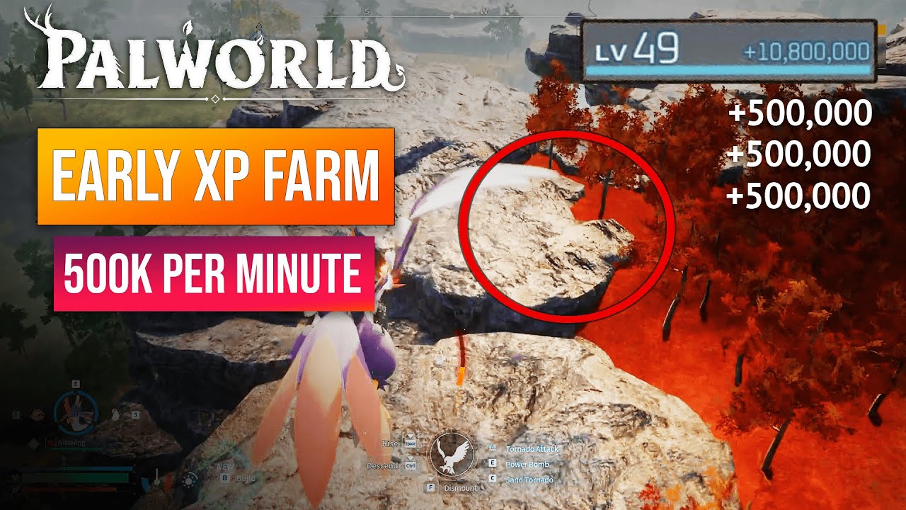 Palworld XP Glitch | Early Game XP & Money Farm! Level 50 In Minutes ...