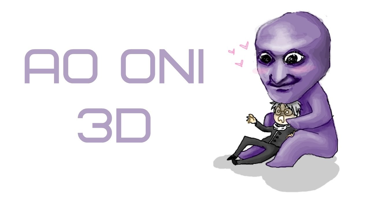 Прохождение Ao Oni 3D [Беги, Хироши, беги!] - YouTube