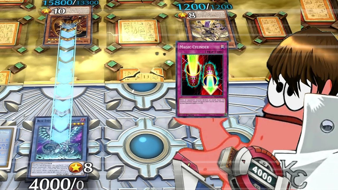 WHEN KAIBA USE A 2001 OLD CARD TO SEND MEGA ULTRA CHICKEN TO THE SHADOW ...