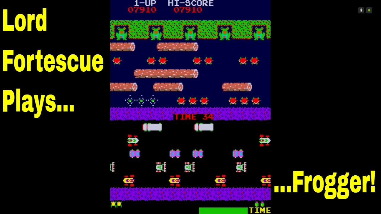 Frogger...with Lord Fortescue (Let's Play Videogames #11) - YouTube