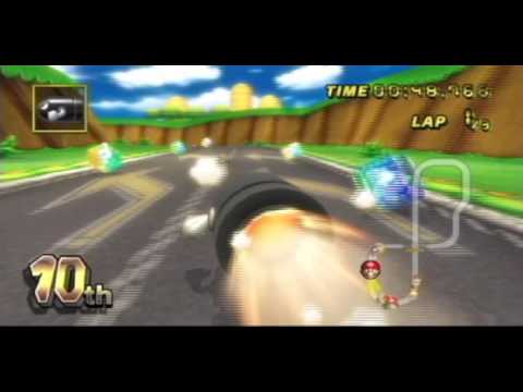 Mario Kart Wii Items: Bullet Bill - YouTube