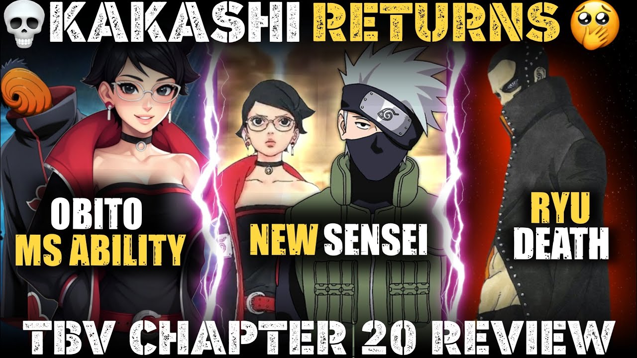 Boruto TBV chapter 20 Detailed review 🤯🔥 | anime man tamil | Naruto ...